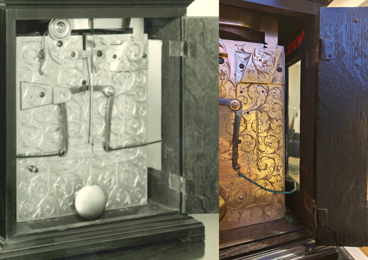 Woodgrain fingerprints: how a 17th Century Tompion clock was recovered ...